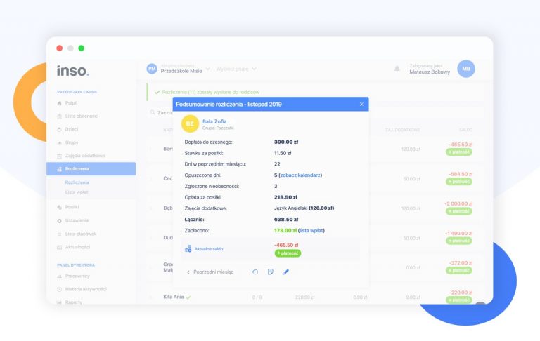 Inso. System i aplikacja dla przedszkoli i żłobków. Case study > Blog ...