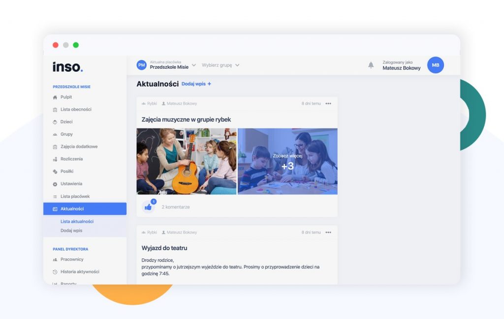 Inso. System i aplikacja dla przedszkoli i żłobków. Case study > Blog ...