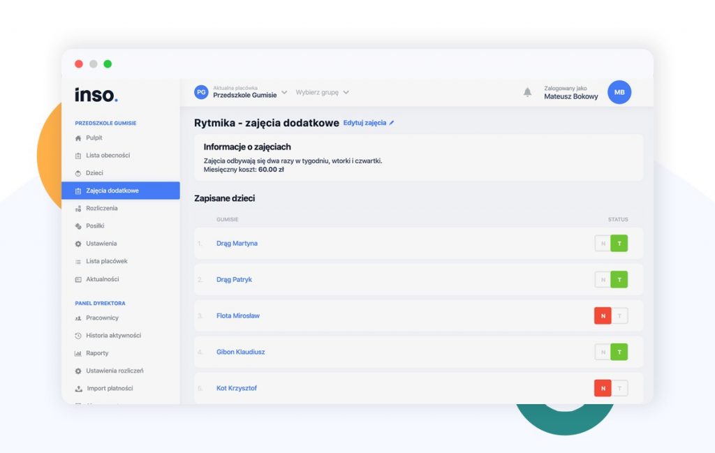 Inso. System i aplikacja dla przedszkoli i żłobków. Case study > Blog ...
